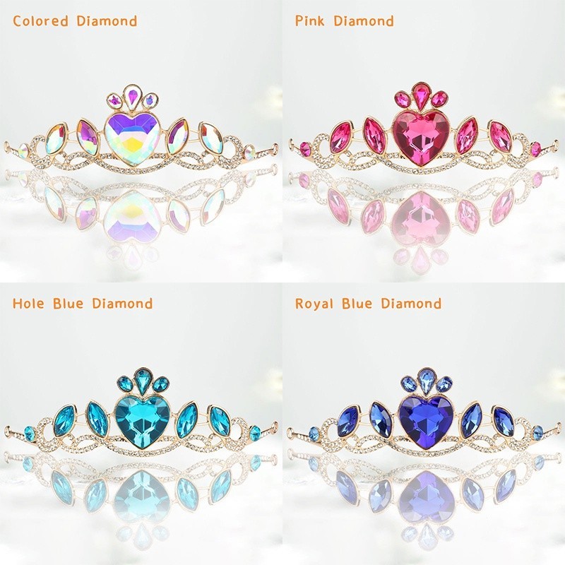New Barbie Crowns Barbie Headdress Suitable for Birthday Dress Pink ...