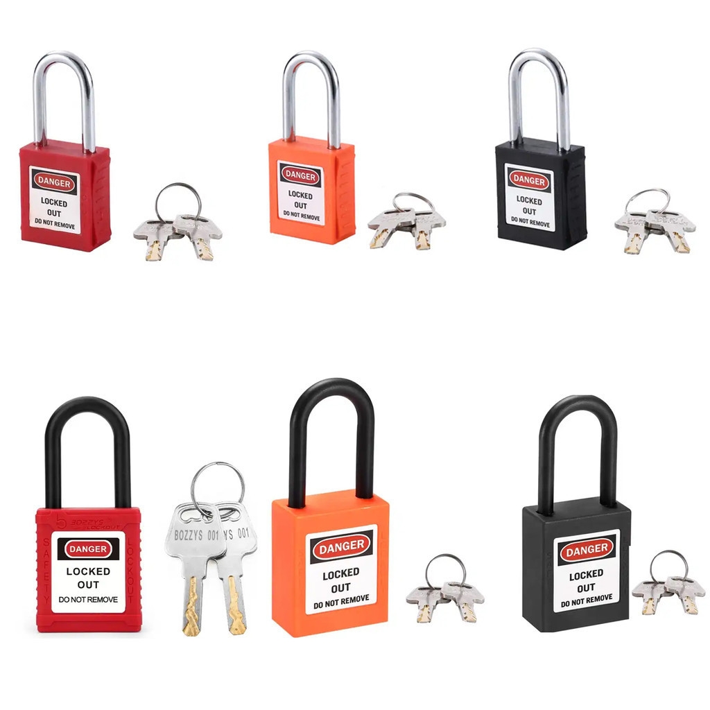 38mm High Security Combination Padlock Master Safety Loto PadLock Set ...