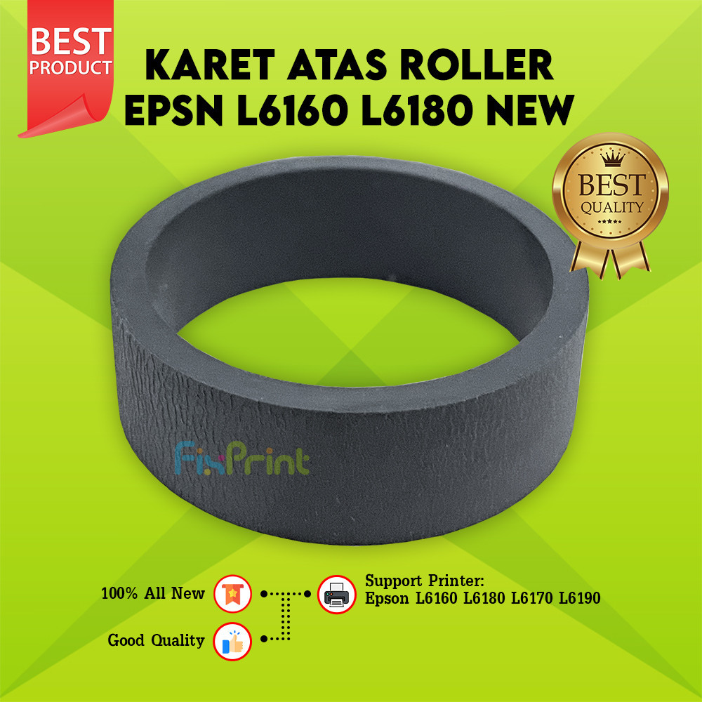 ASF Printer Pick Up Roller Rubber L6160 L6180 L6170 L6190 Epson New ...