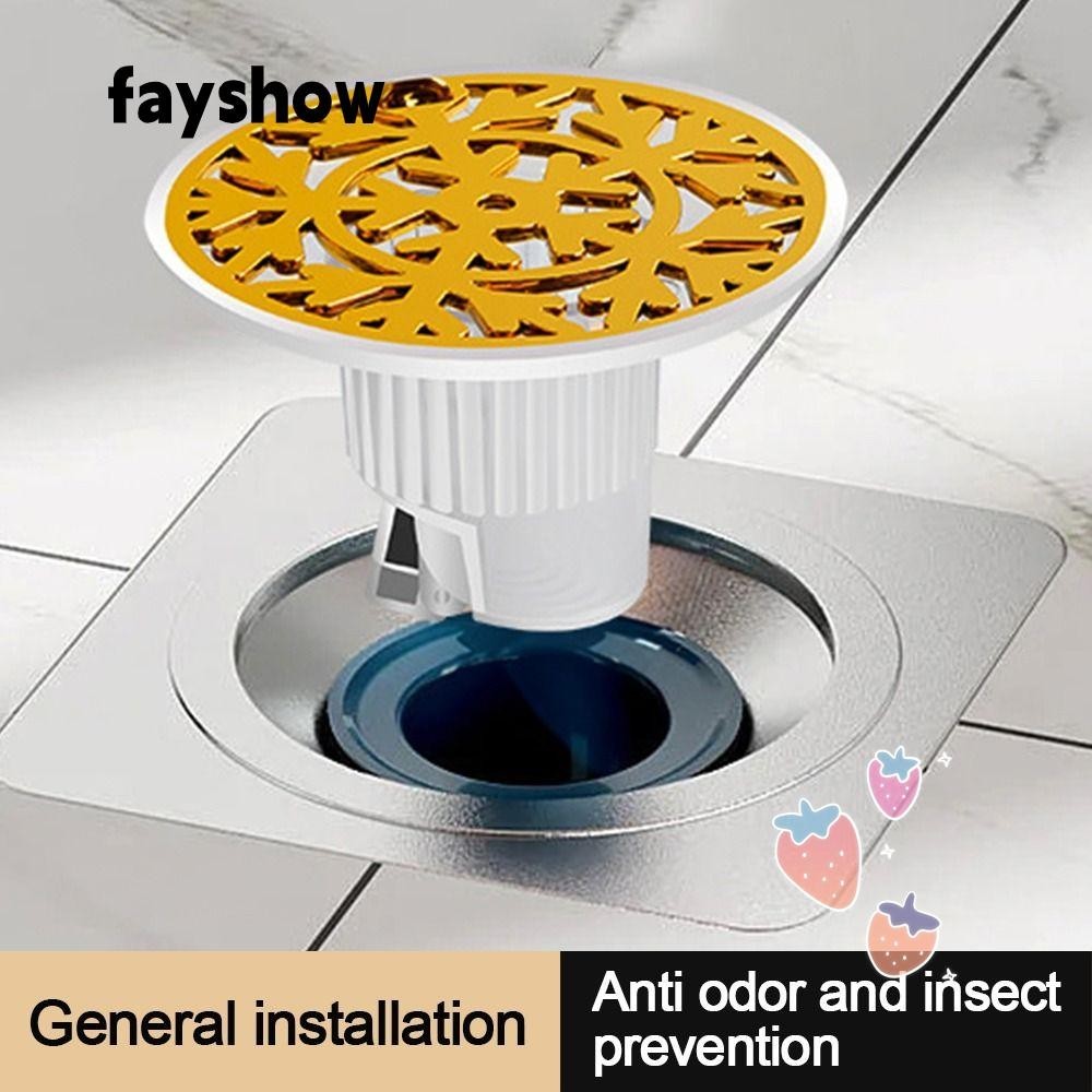 FAY Sink Strainer, Backflow Preventer Anti-odor Shower Floor Drain ...