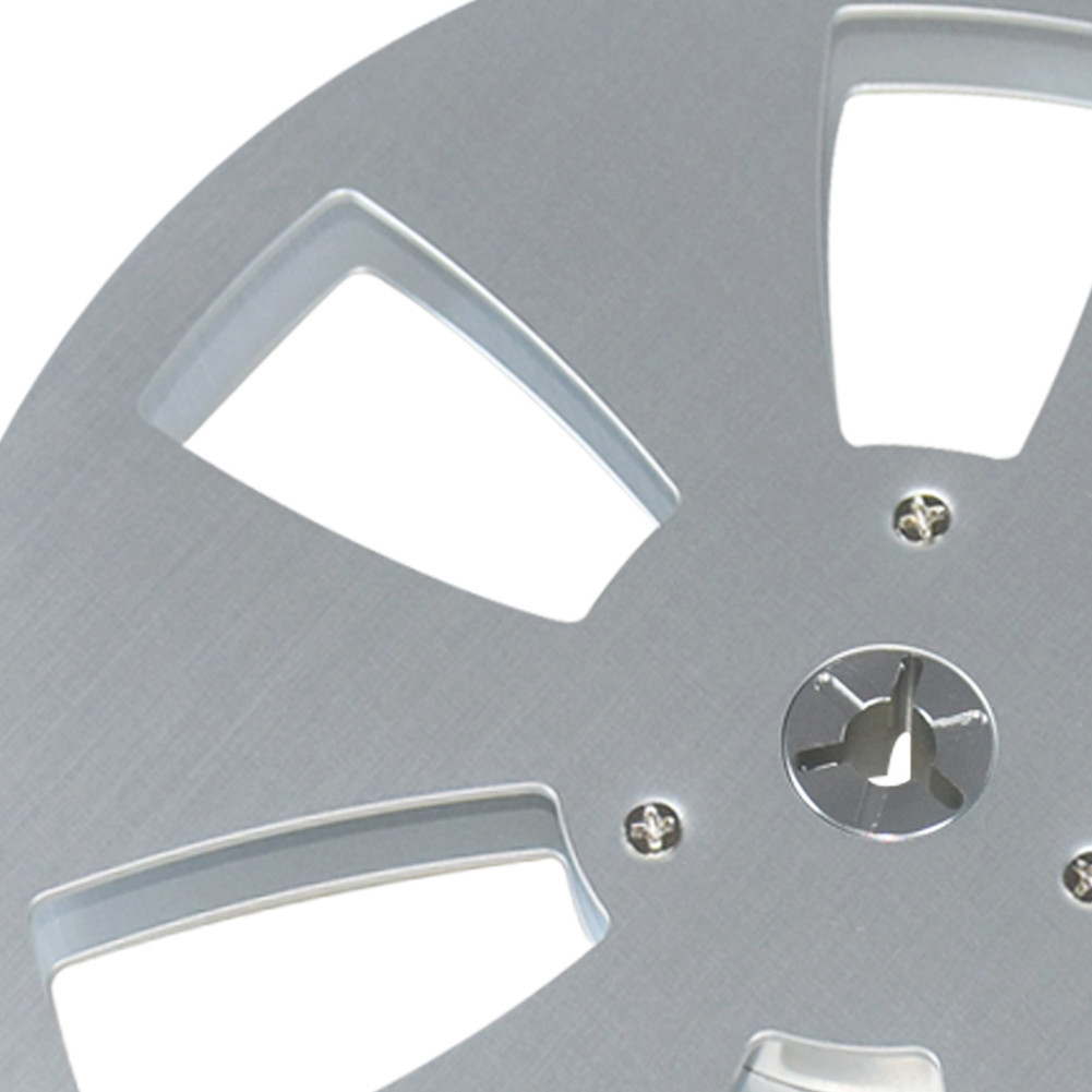 7 In X 1/4 In Empty Tape Reel Nab Hub Aluminum Empty Disc Opening ...