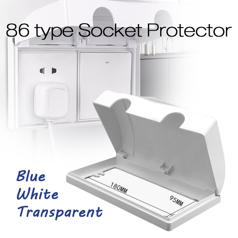 Wall Socket Waterproof Box Plate Switch Protection Cover Outdoor Socket ...
