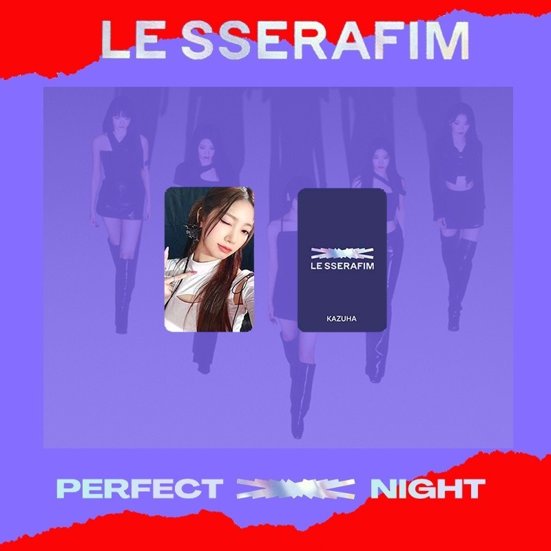 5pcs/set LE SSERAFIM EASY Album Photocards Lomo Cards SAKURA CHAEWON ...