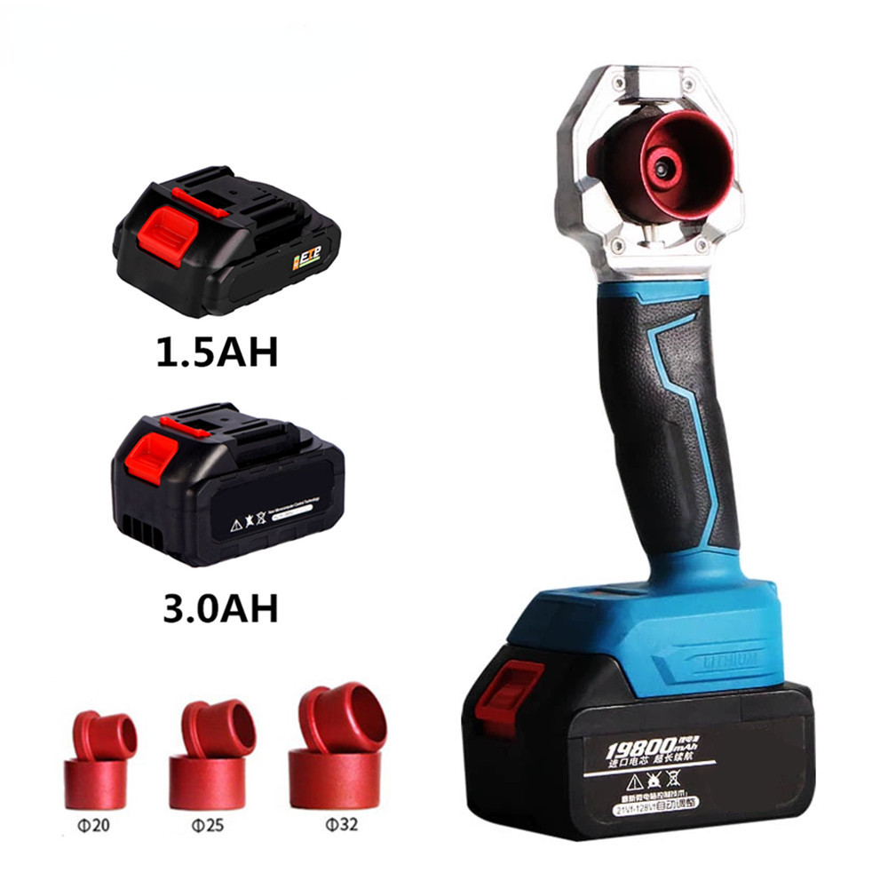 Cordless Hot Melt Machine Electric PPR / PB / PE Water Pipe Melter Rechargeable Plastic Welding ...