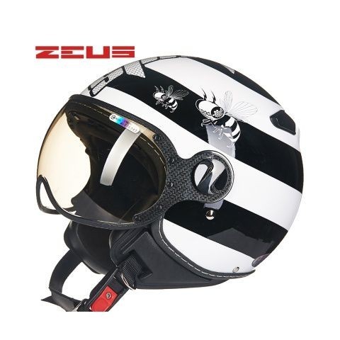 Taiwan ZEUS Helmet Half Helmet ZS-210C Motorcycle Helmet Helmet Retro ...