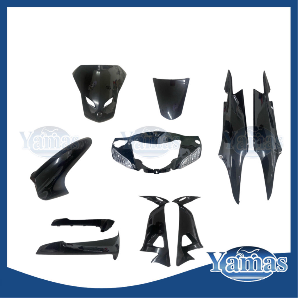 YAMAS MOTORCYCLE ACCESSORIES WAVE 100/100R FLAIRINGS 8IN1 AND 12IN1 ALL ...