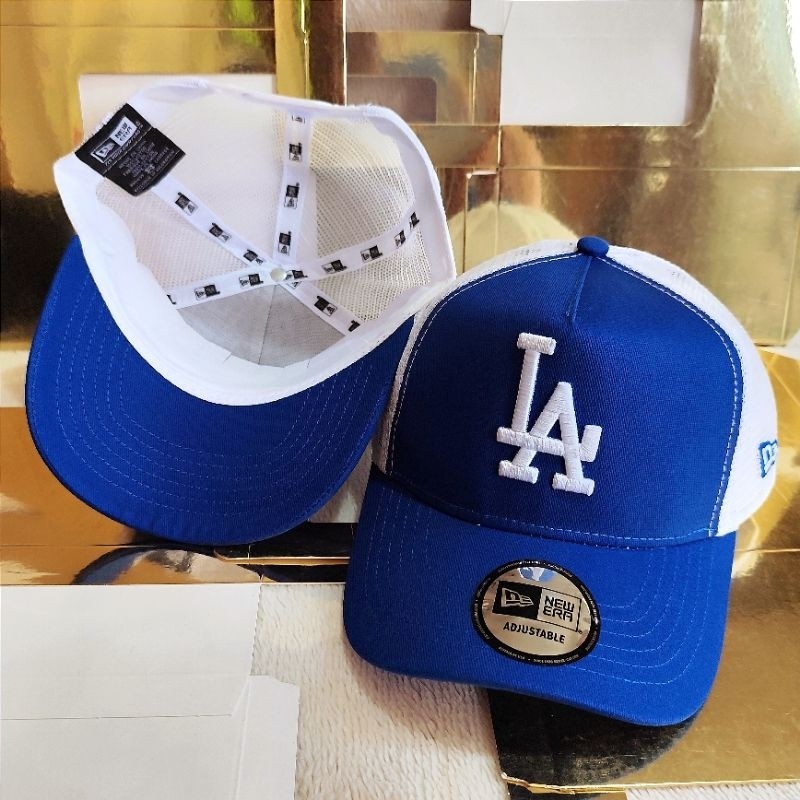 Top Grade New Era trucker Los Angeles Dodgers curve/snapback caps ...