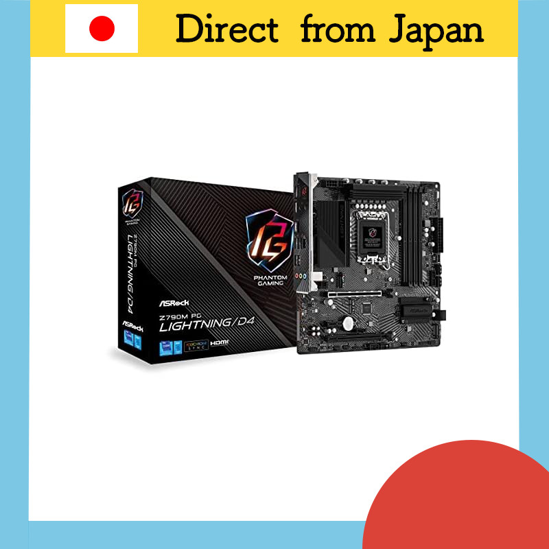 ASRock Z790M PG Lightning LGA1700 DDR4 Micro ATX Motherboard | Shopee ...