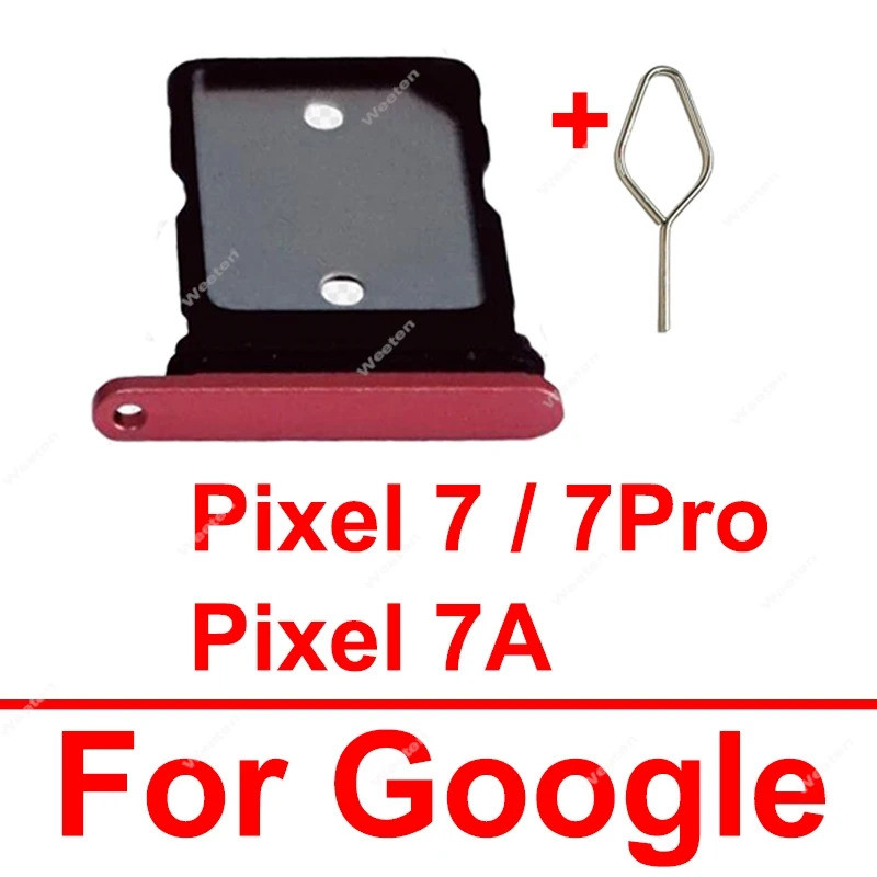 For Google Pixel 7 7 Pro 7A SIM Card Tray Holder Sim Card Tray Reader ...