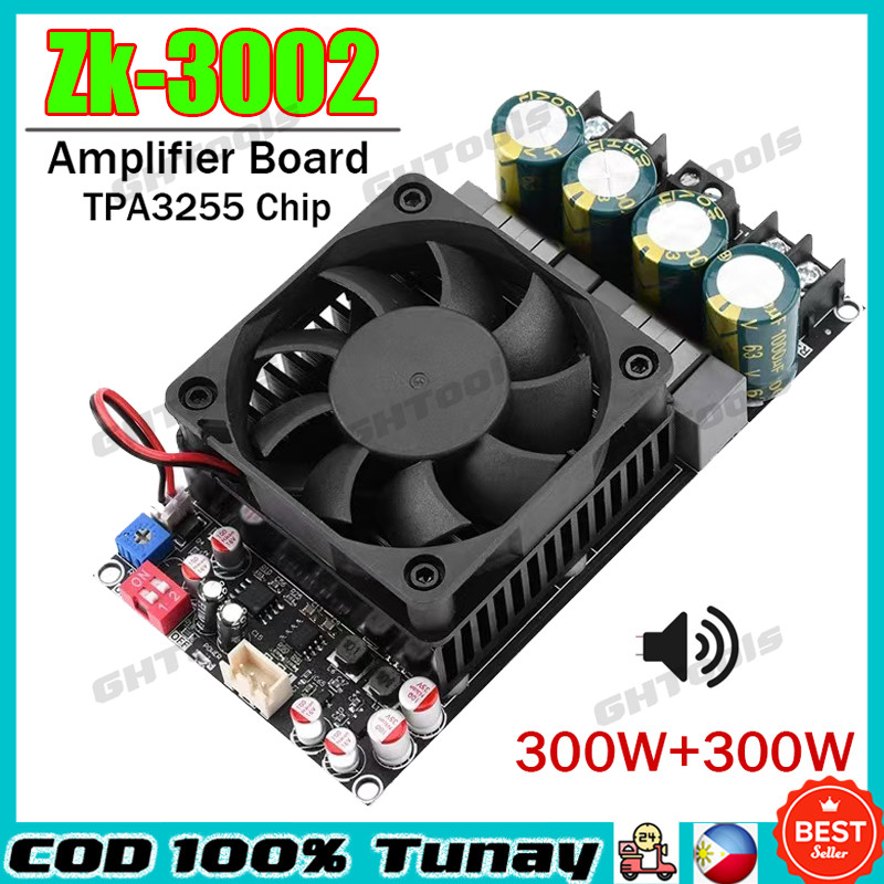 Zk-3002 Pure Post-Level Digital Power Amplifier Board High Tpa3255 ...