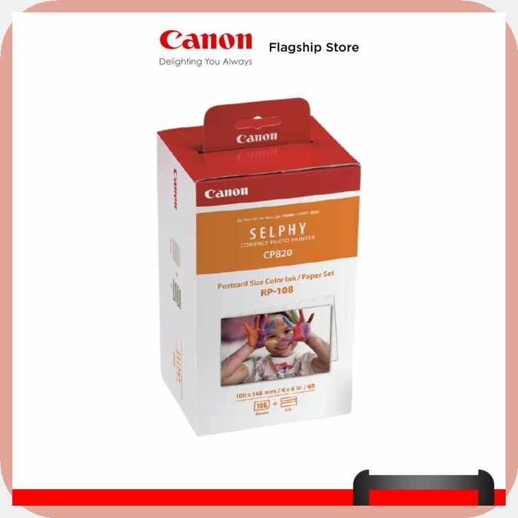 Canon|M*WR`SELPHY%U_Consumable:w_RP-108:qC_Ink | Shopee Philippines
