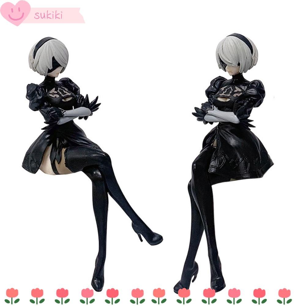 SUKIKI Action Figures Model, 15cm NieR: Automata Ver1.1a PVC Ornament ...