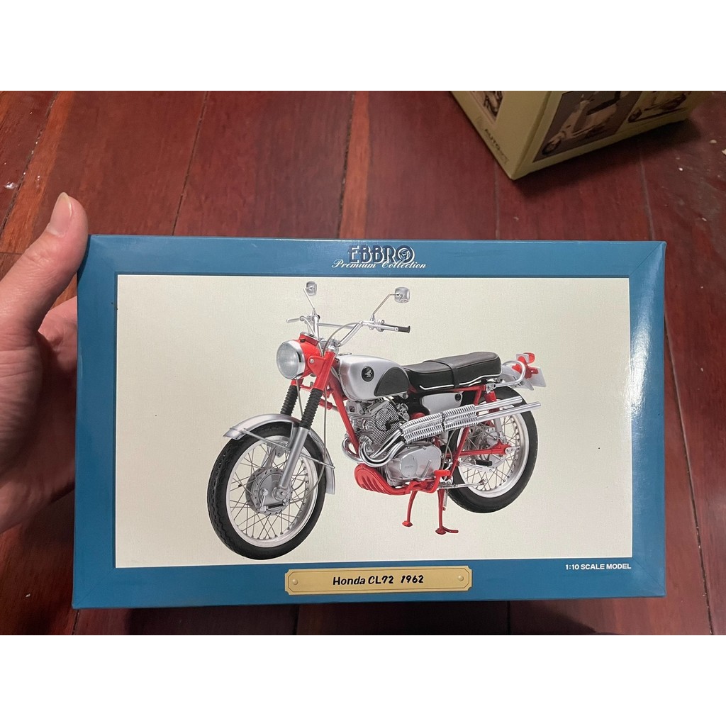 Ebbro Honda CL72 1962 Honda 1: 10 Brand New Original Package ...