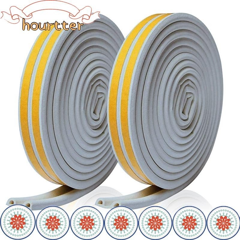 2 Rolls 10 M Draft Excluder for Doors and Windows,Draught Excluder Tape ...