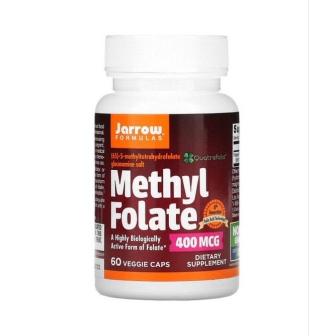 Methyl Folate, 400 mcg, 60 Veggie Caps | Shopee Philippines