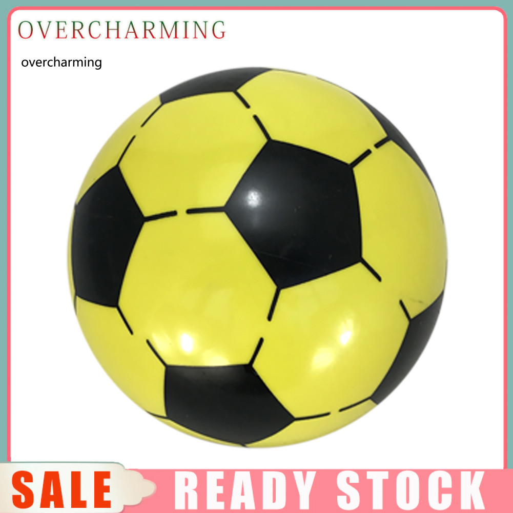 PVC Thicken Inflatable Soccer Ball Football Booucy Toddler Kids ...