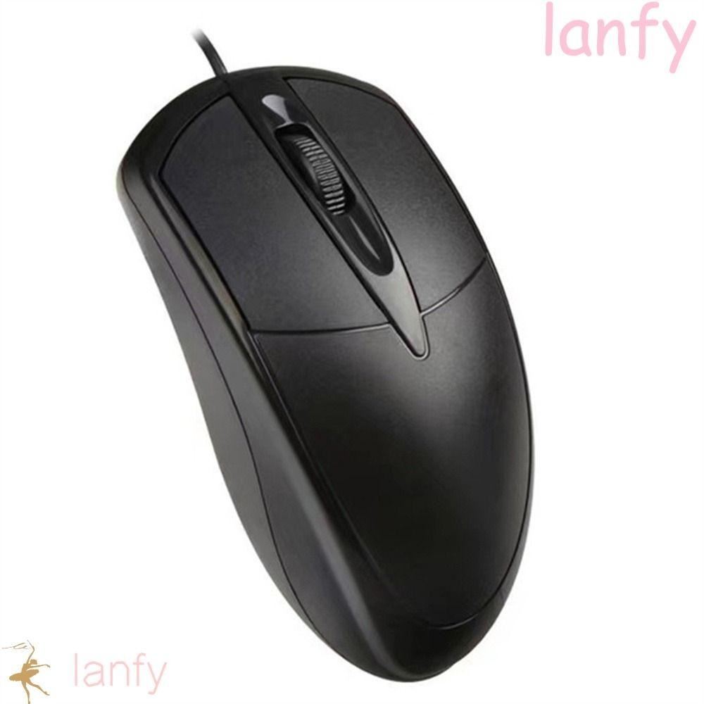 LANFY Wired Mouse, Ergonomics 3 Buttons USB Optical Mouse, Universal ...
