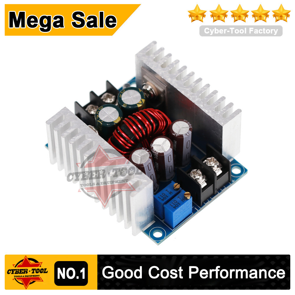 6-40V To 1.2-36V 300W 20A Dc Cc Cv Buck Converter Step-Down Power ...
