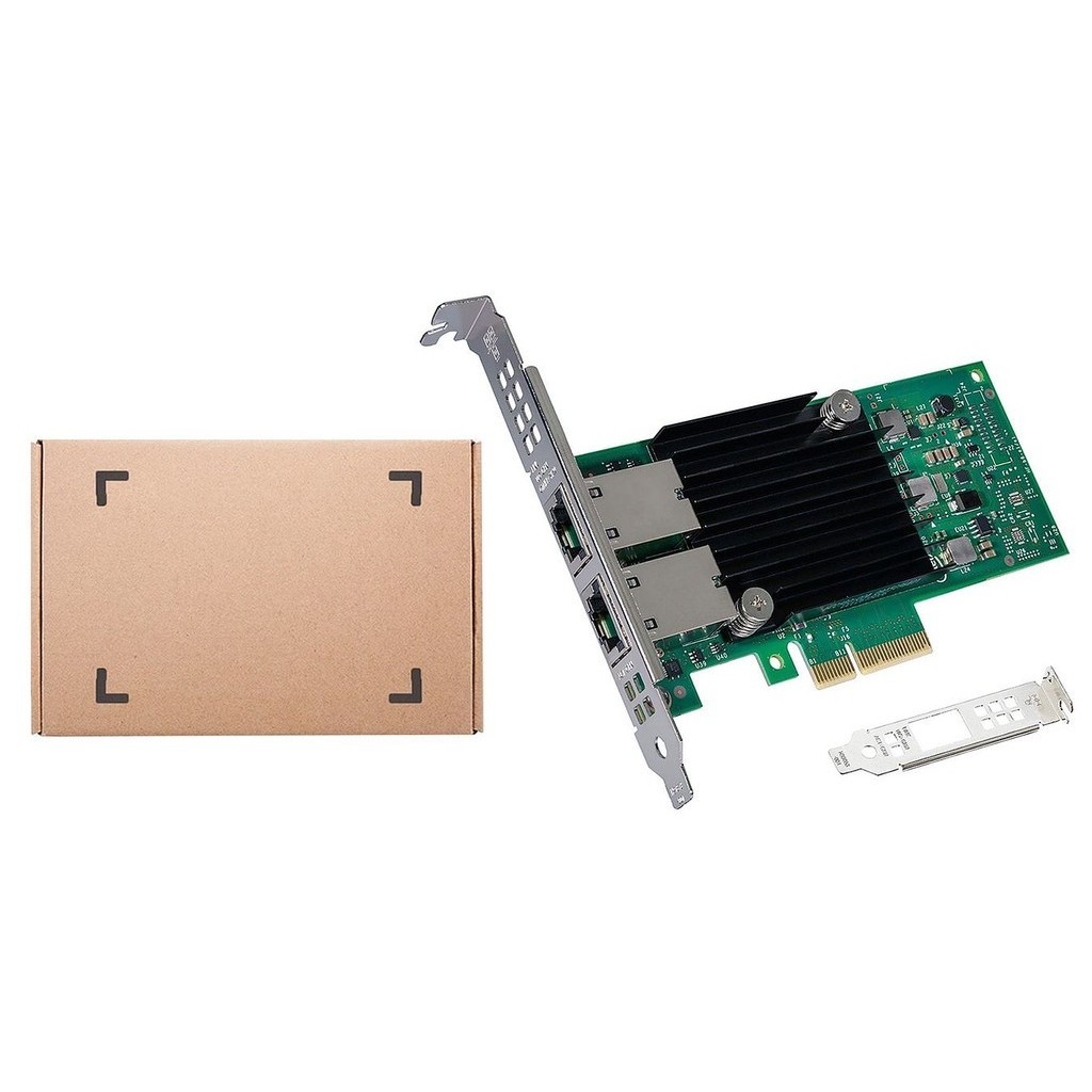 Intel X550-T2 Ethernet Converged Network Adapter - 10GbE Dual-Port RJ45 Lan Card | Shopee ...