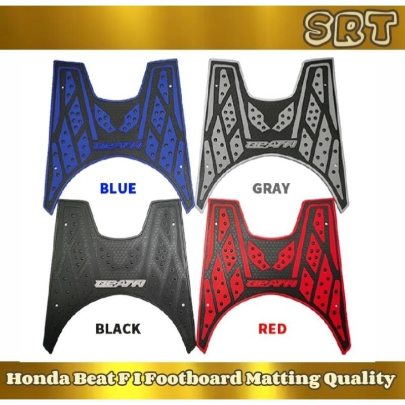 Honda click 125/150 Footboard Matting V1 / V2 Rubber Matting With Bolts ...