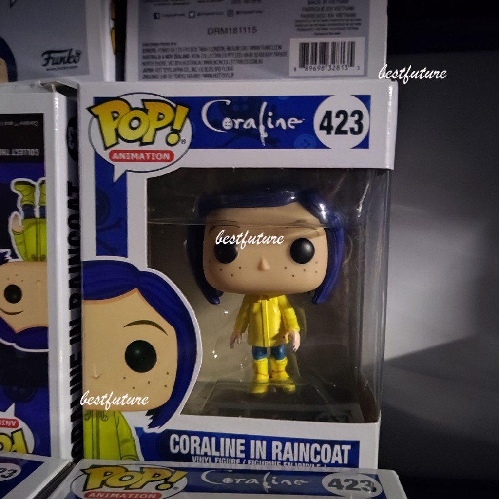 Funko Pop Coraline in Raincoat #423 Action Figure Model Ornaments ...