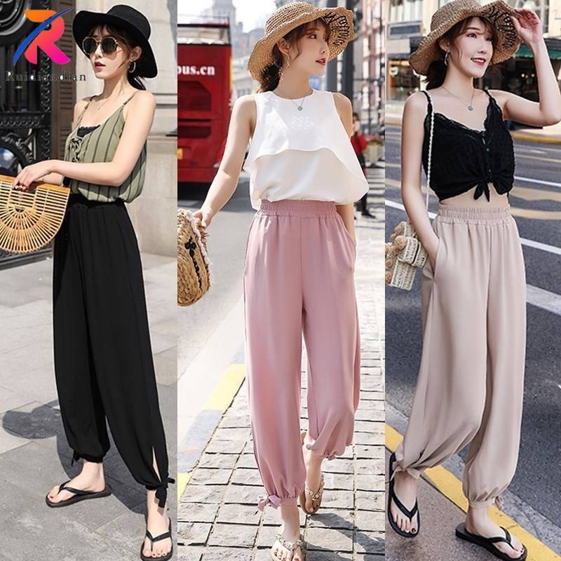Ruidiandian Women Lantern Pants Spring Summer Korean Style Large Size ...