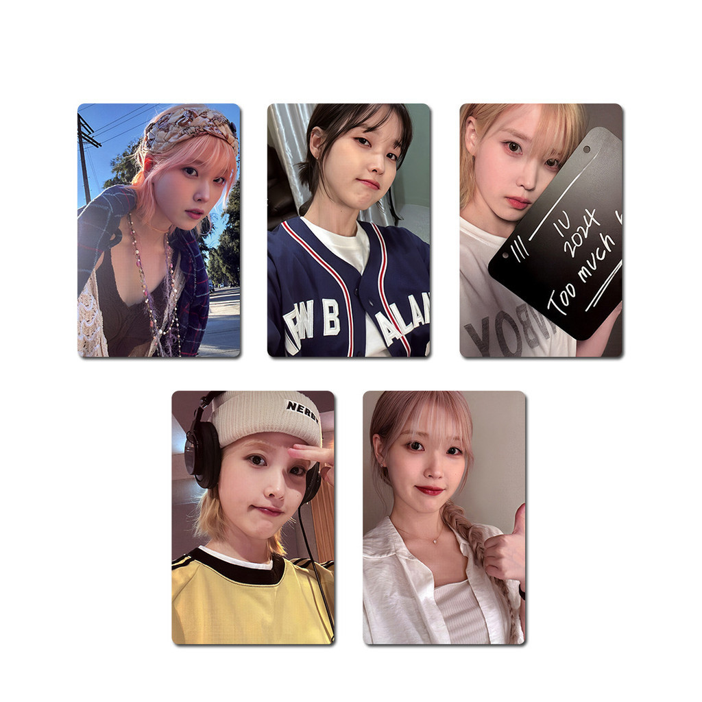 5-6pcs/set IU Photocards The Winning Mini Album FAN CONCERT D-2 ...