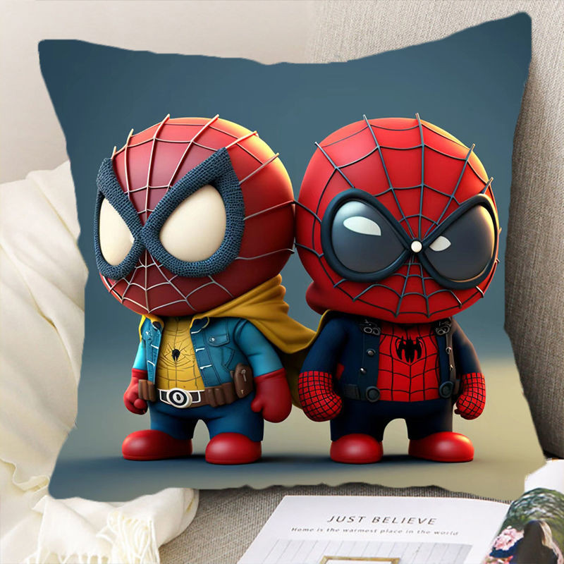 Cartoon Spider-Man cute sofa pillow cute birthday gift for children nap ...