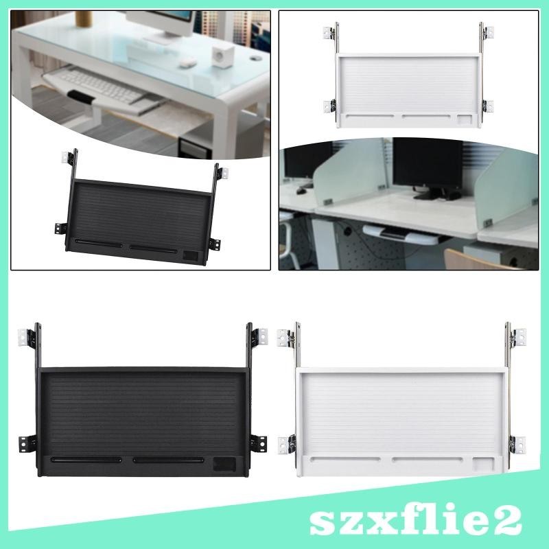 [Szxflie2] Keyboard Drawer Tray Under Desk, Keyboard Smooth Keyboard ...