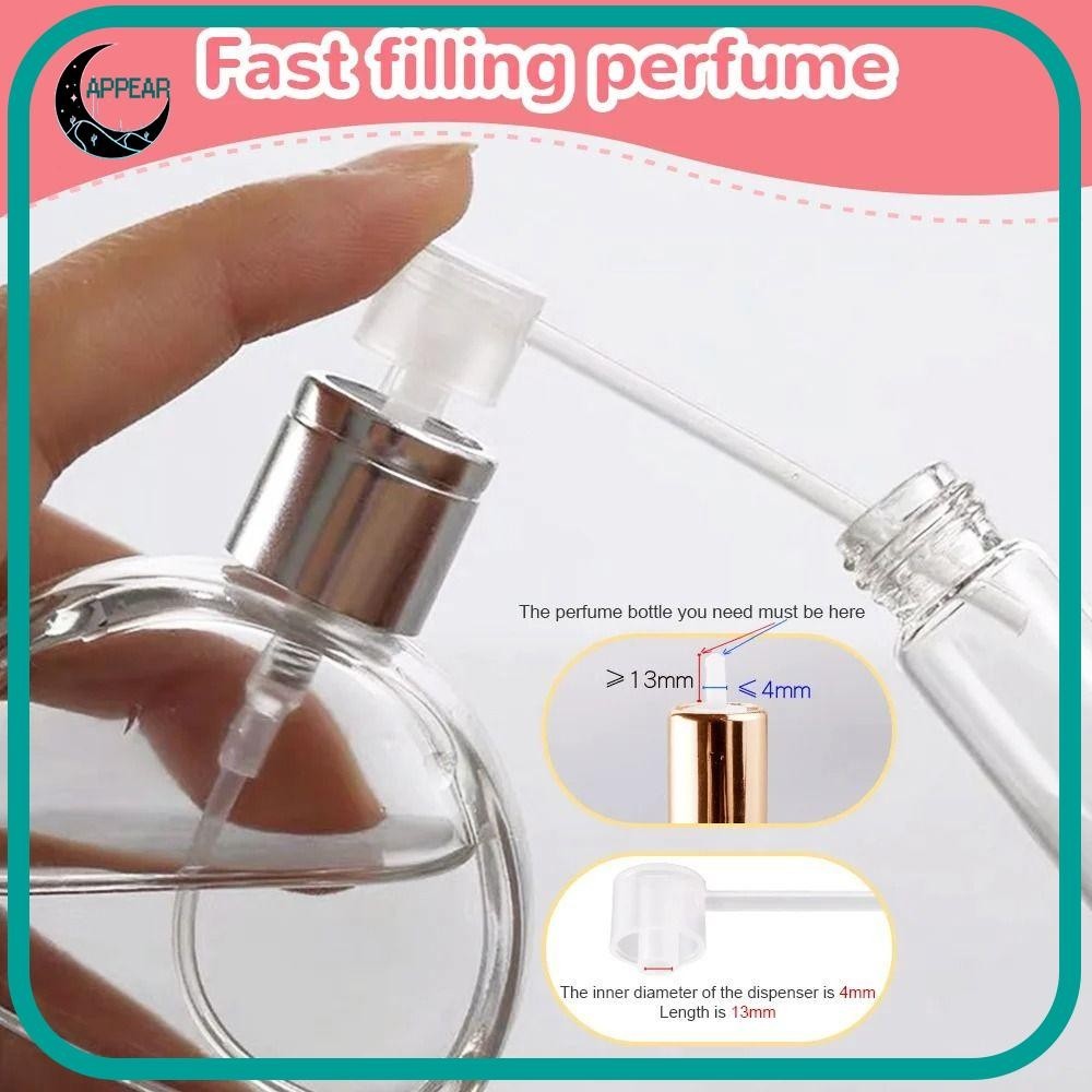 APPEAR 5Pcs Perfume Dispenser, Plastic No Leakage Perfume Refill Tool ...