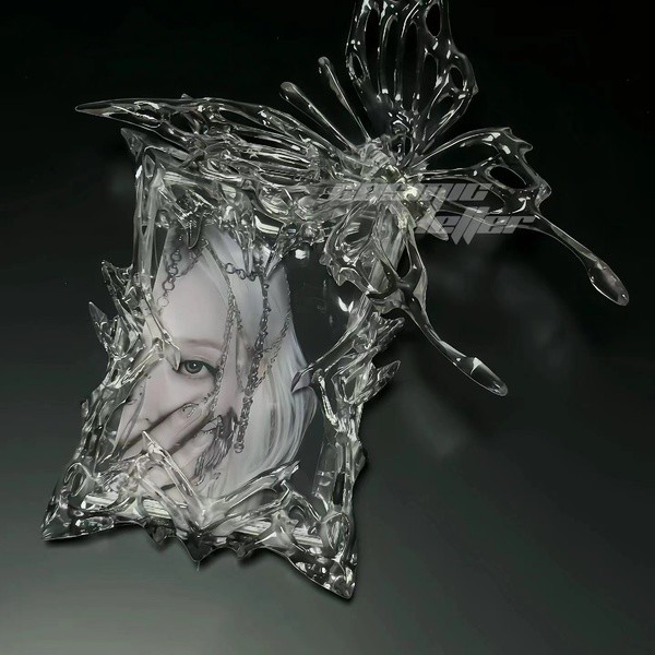 Transparent Alien Solid Butterfly Card Holder Photocard Holder | Shopee ...