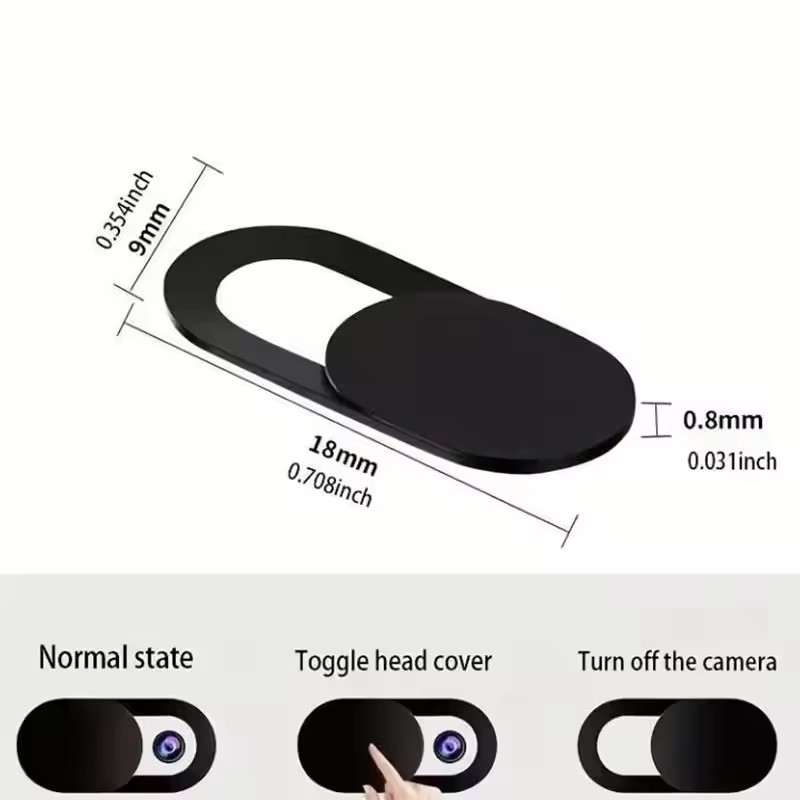 3-5 PCS Webcam Cover Protection Lens Privacy Stickers For Phone Pad PC ...