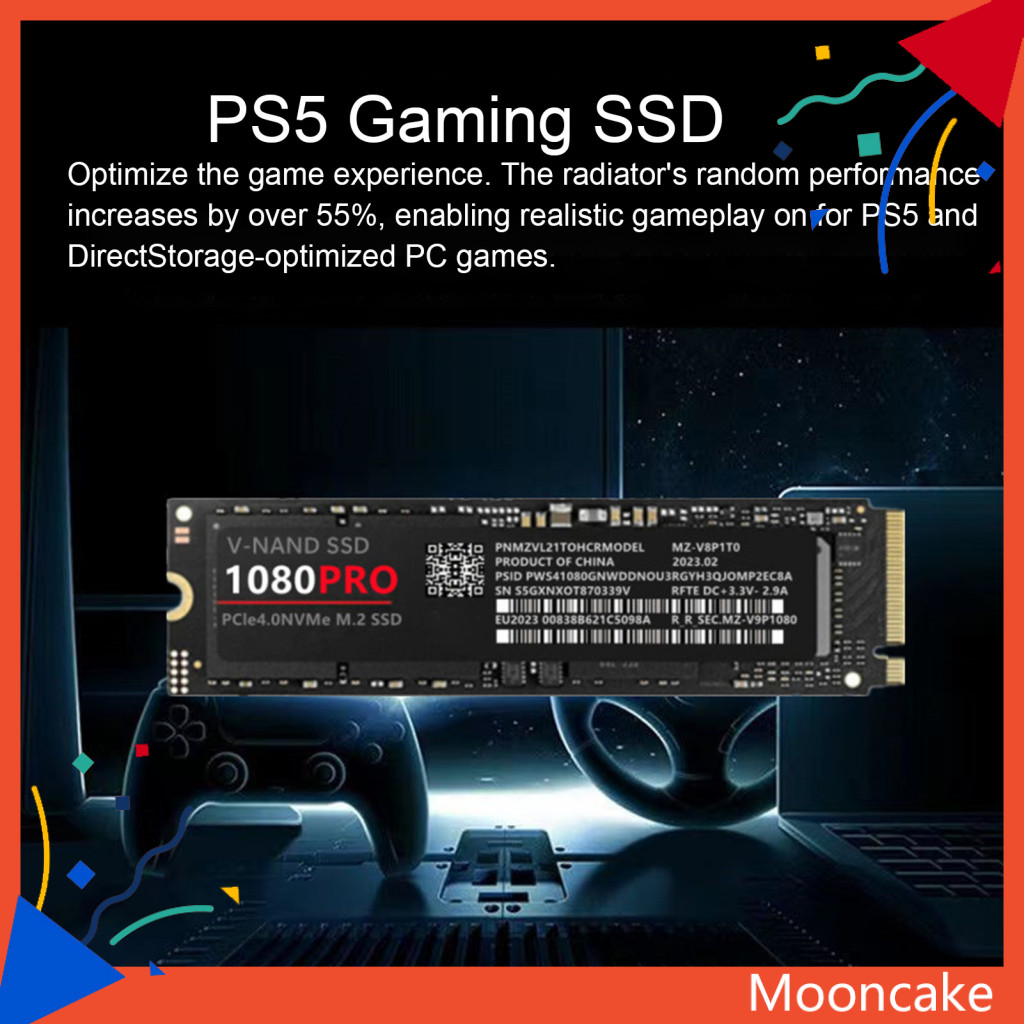mooncake| Solid State Drive Fastest Ssd High Speed 1/2/4tb Laptop Ssd ...