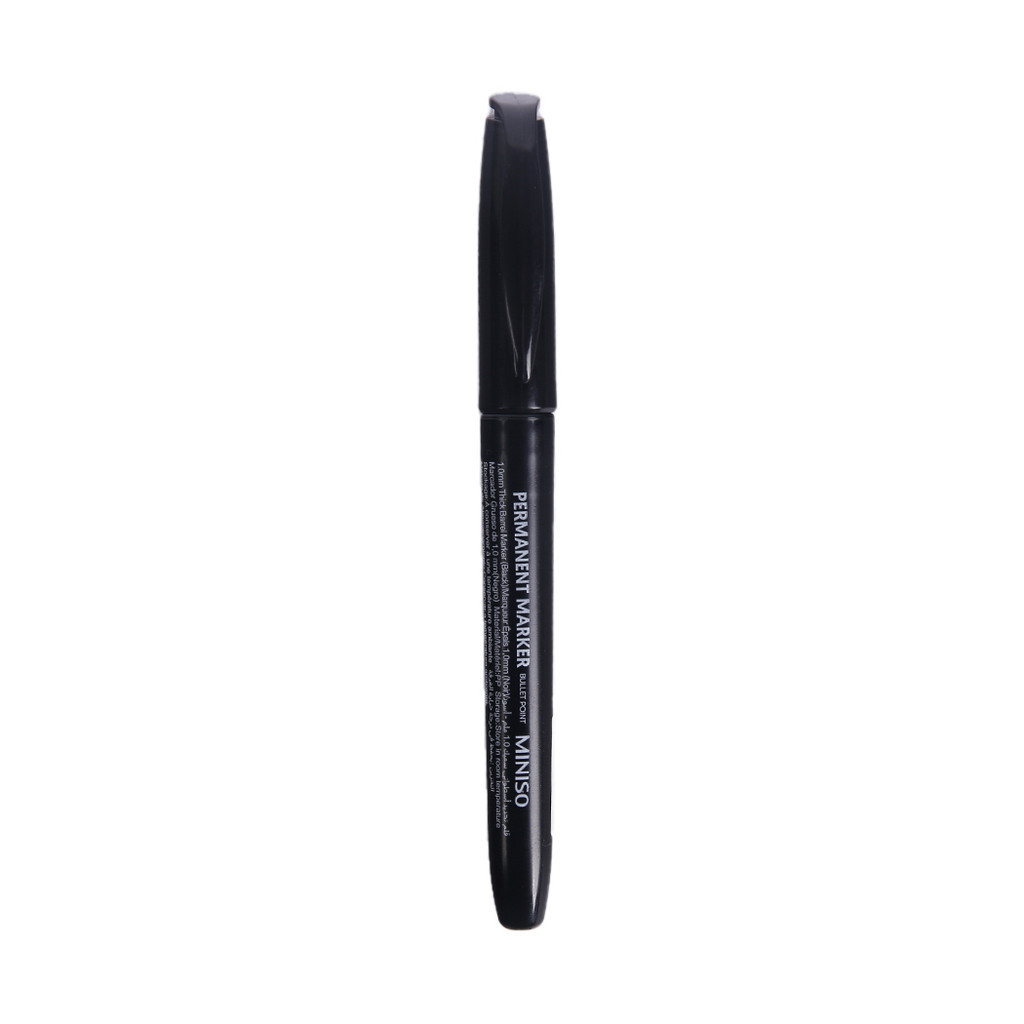 MINISO 1.0mm Thick Barrel Marker (Black) | Shopee Philippines