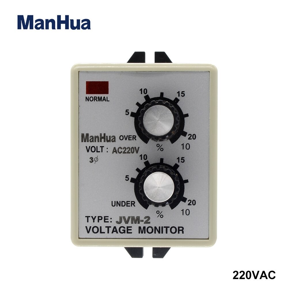 Manhua 3 Phase Ac220v Ac380 50/60hz Jvm-2 Phase Monitoring Relay ...