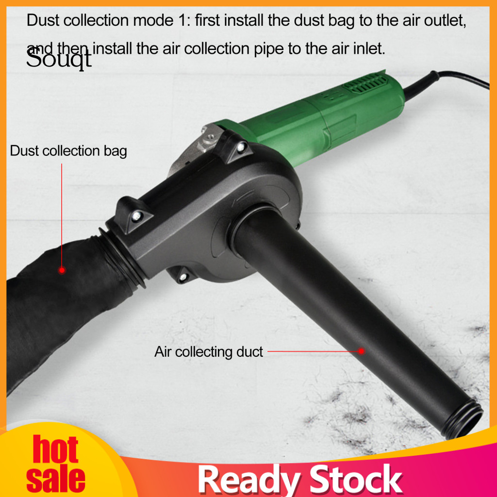 1 Set Air Blower Strong Wind Large Impeller Buckle Blow/Vacuum Mode ...