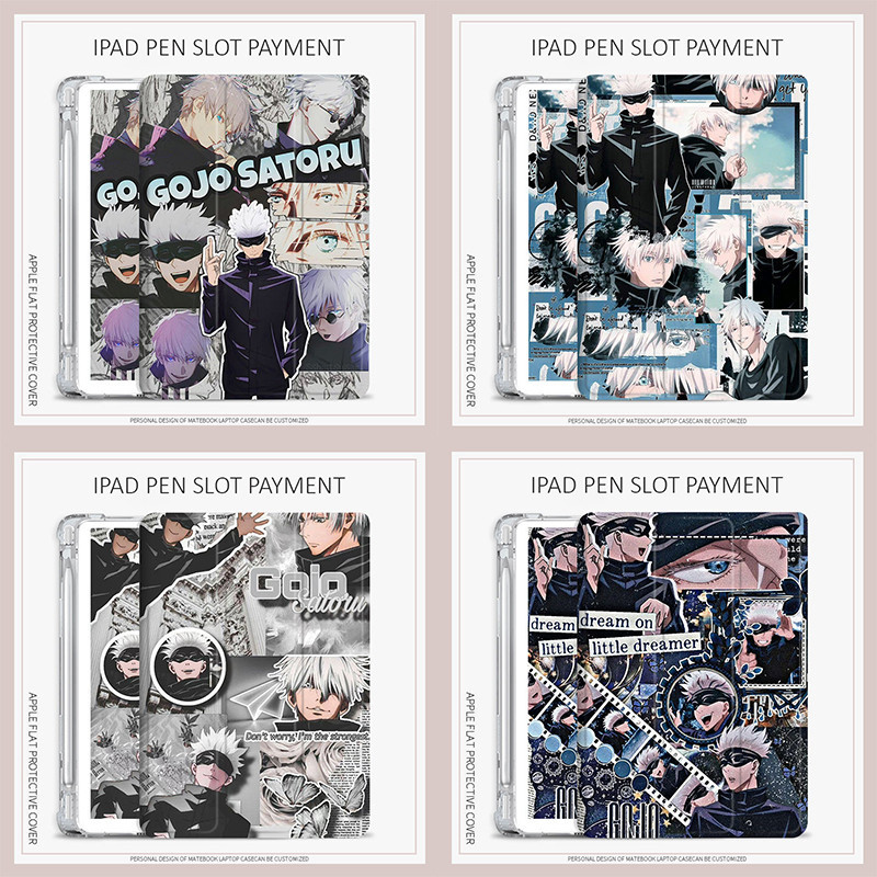 jujutsu kaisen case iPad air 4 5 mini 4/5/6 air1/2 gen5/6 Gojo Satoru ...