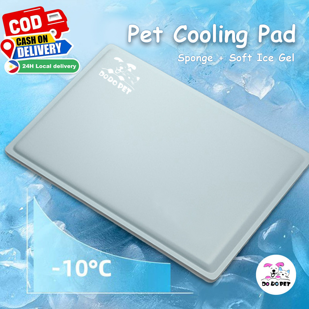 AIWO Pet Cooling Pad Cat Ice Pad Accelerates Cooling Soft Ice Gel Seat ...