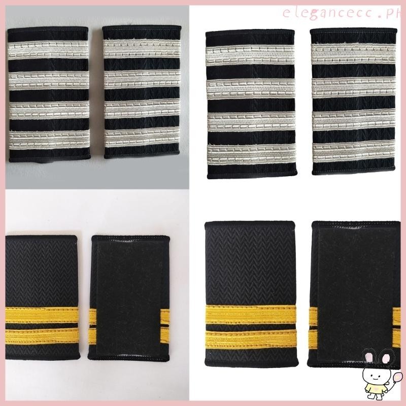 EE Professional Pilot Uniform Epaulets Aviators Uniform Shoulder Boards ...