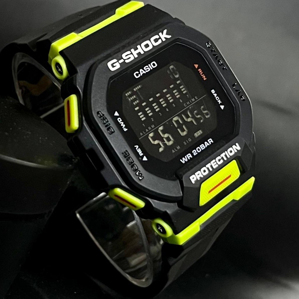 G BRAND C_ASI&O Small block watch GBD 200 Digital Clockwise Smartwatch ...