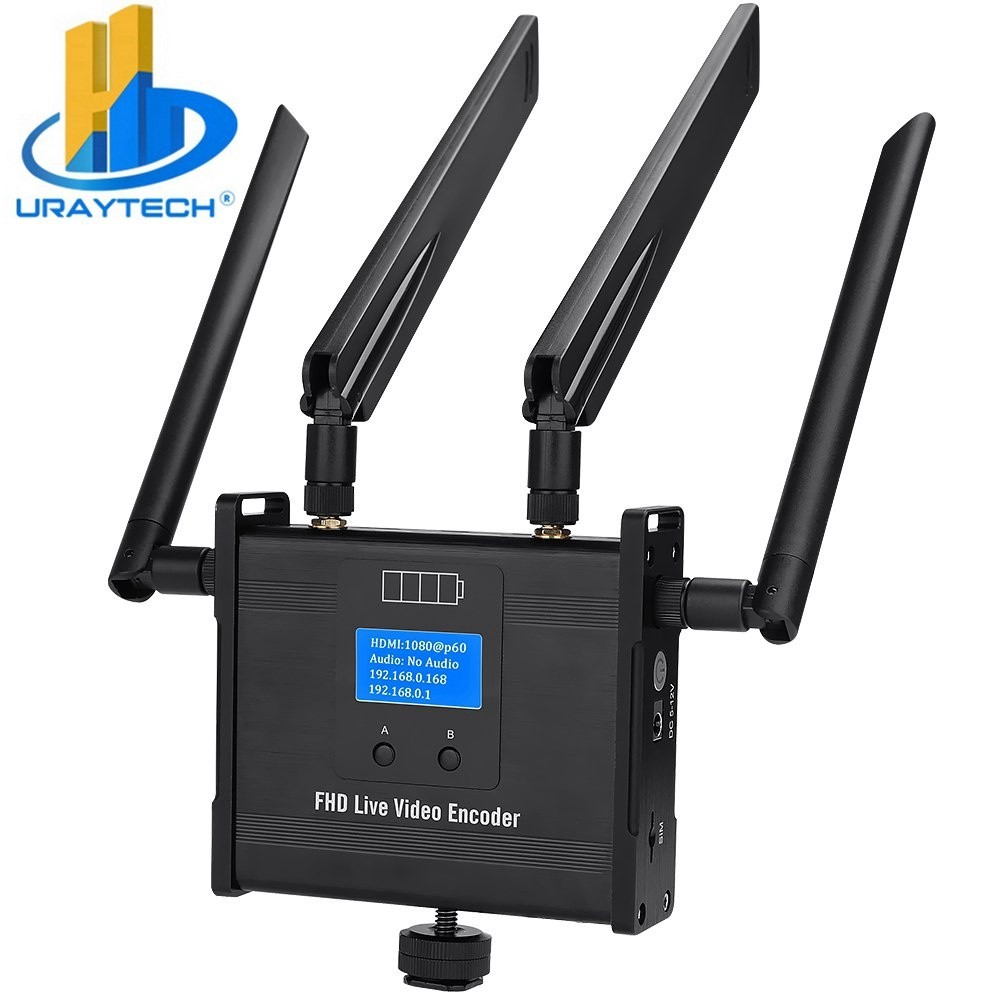4G LTE wifi Video Encoder with Built-in Battery HD HDMI Encoder ...