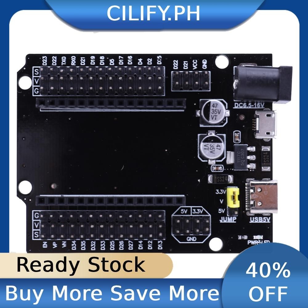Esp32 Esp32 30p Power Board 2 In 1 Esp32s Shield Development Board Dual Core Cpu Shopee