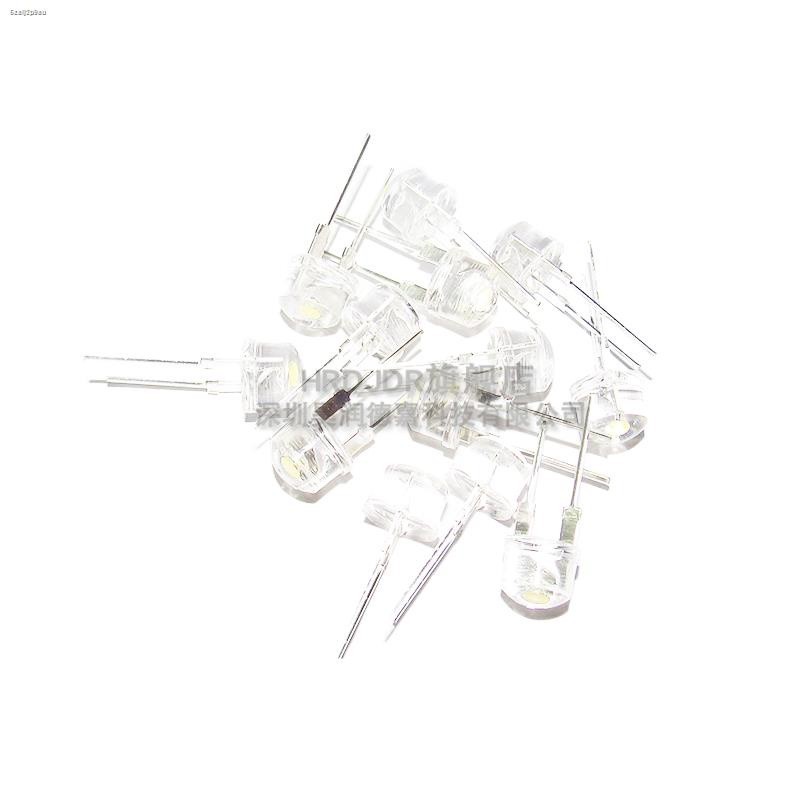 COD☆8MM/F8 straw hat LED light emitting diode straw hat white hair ...