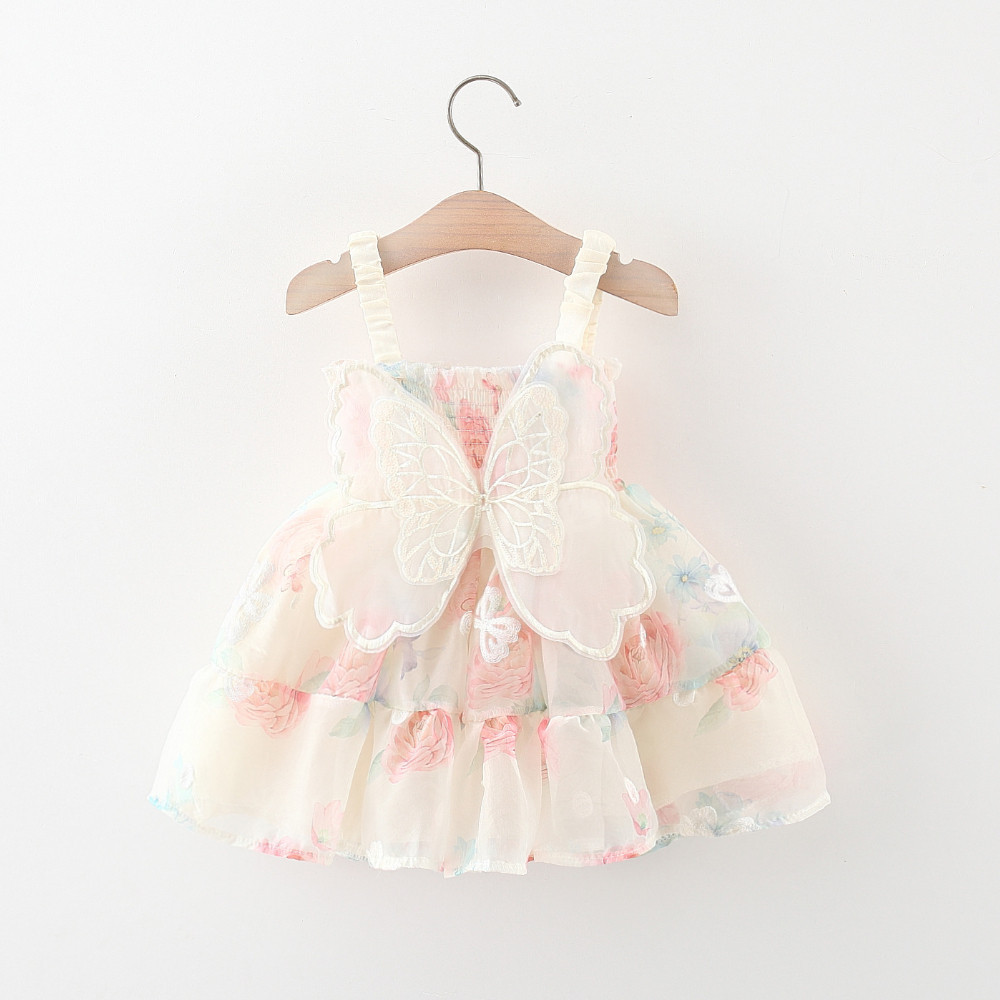 Baby Girl Dress Korean Style Princess Baby Dress Butterfly Flower ...