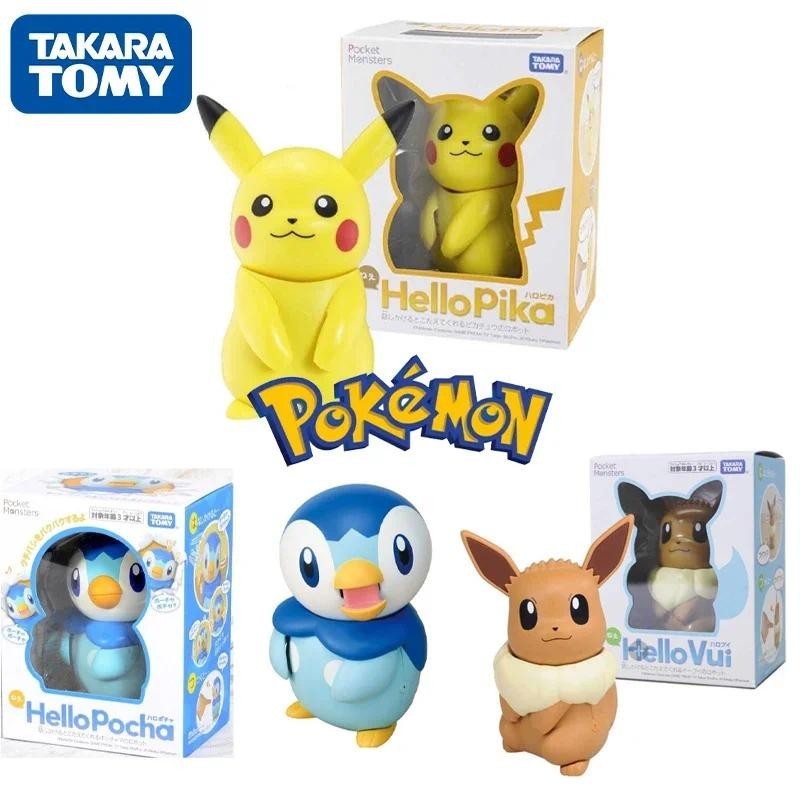 Original TAKARA TOMY Pokémon Hello Pika Hello Pocha Vui Interactive ...