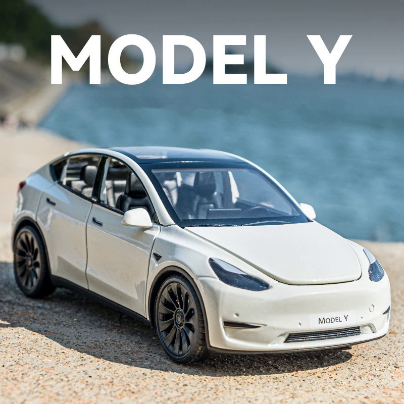 1:32 Tesla Model Y SUV Alloy Car Model Diecast Metal Vehicles Car Model ...