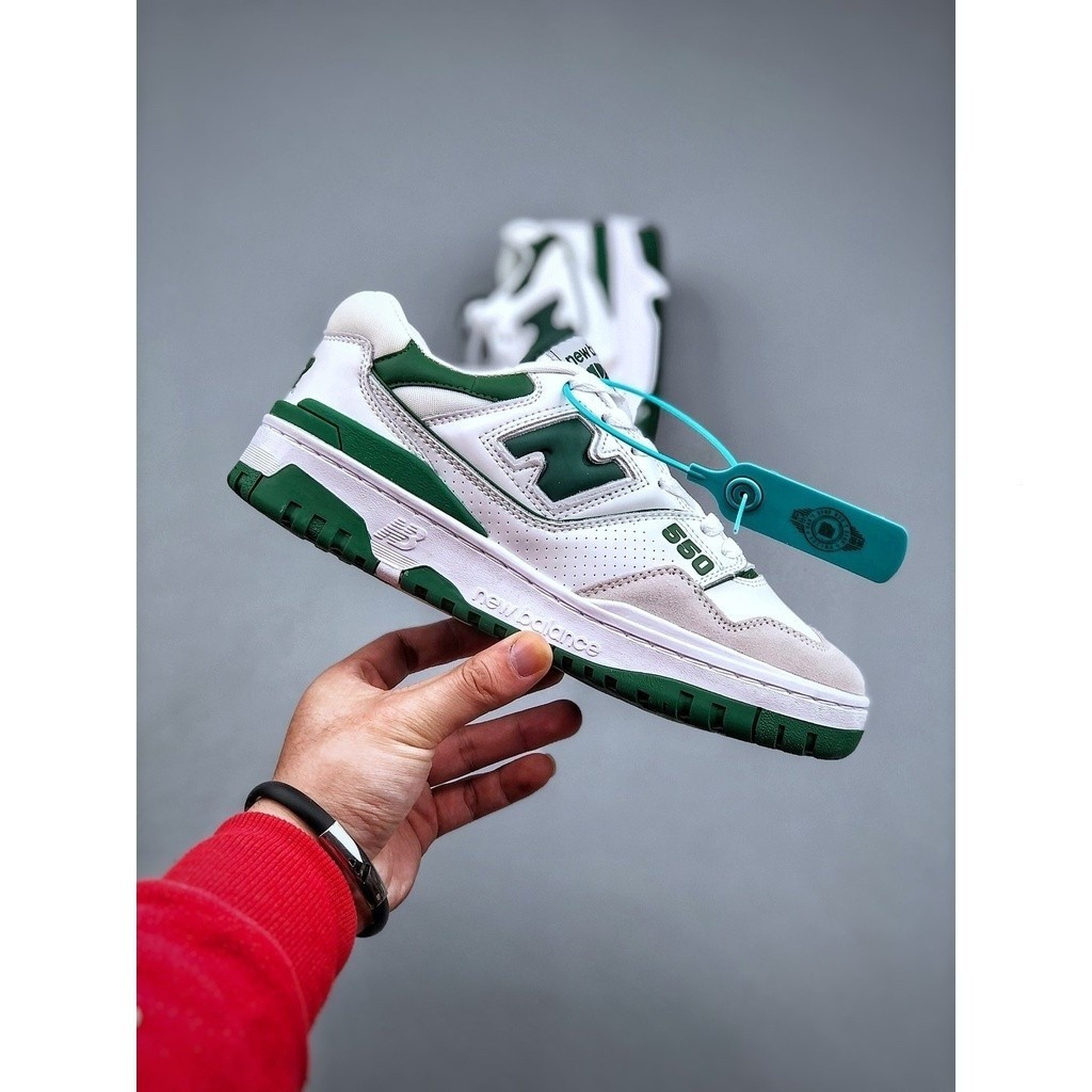 New design NB balance 550 white and green nb550 retro casual shoes ...