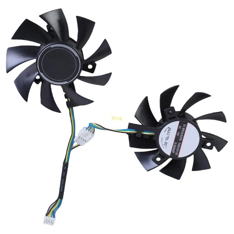 BT 75mm 2 95inch FD8015U12D Graphics Card Cooling VGA Fan 4Pin 12V ...