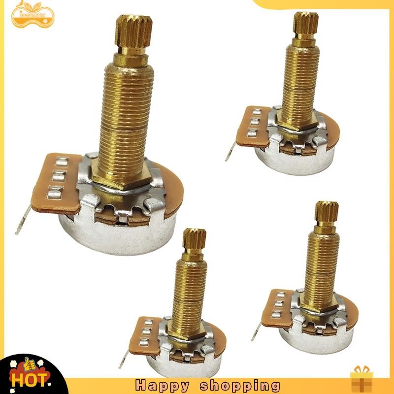 {yueynntht}Potentiometer Splined Small Pot Electric Guitar Bass Effect ...