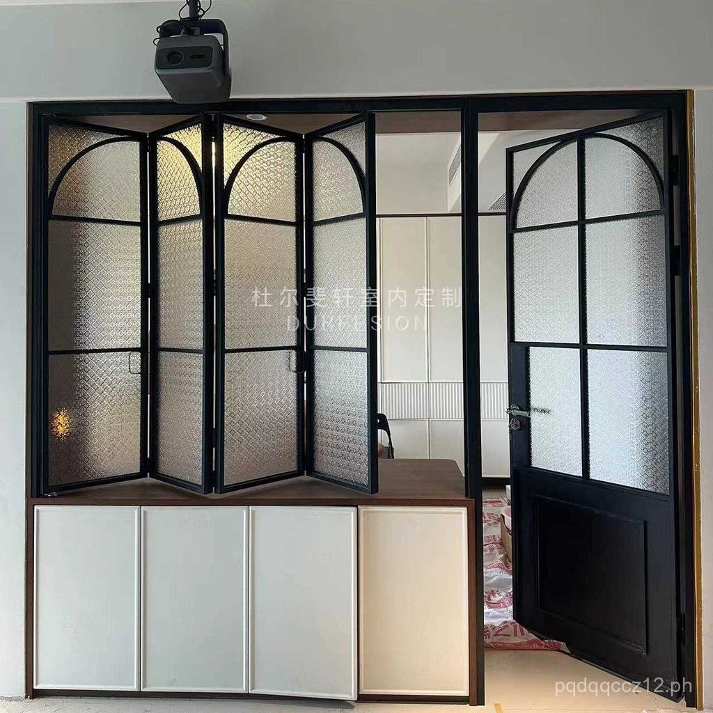 French Retro Door Folding Window Study Kitchen Door Sea Counter Aisle ...